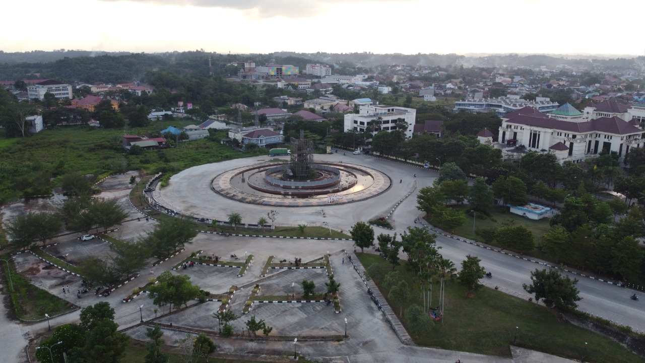 Terus Berprogres, Landmark Kukar Selesai Tahun 2023 - eksposisi.com